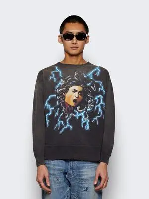 SAINT MXXXXXX Medusa Graphic Sweatshirt