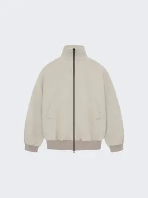 Fear Of God High Neck Track Jacket - Cement