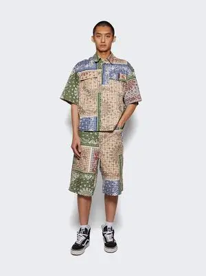 Rhude Bandana Traxedo Baggy Short - Multicolor