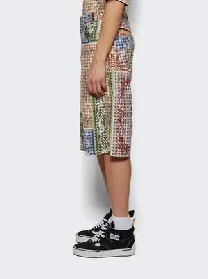 Rhude Bandana Traxedo Baggy Short - Multicolor