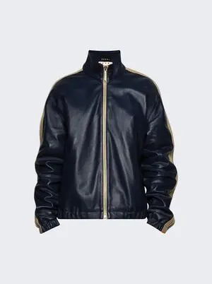 Men's Blue Leather Jackets