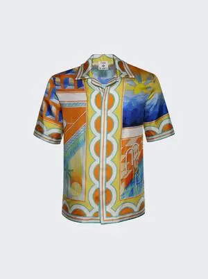 Casablanca Surreal Pool Shirt