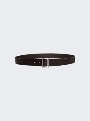 Rick Owens Stooges Belt - Mahogany