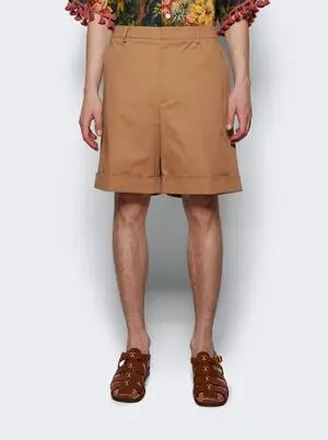 Valentino Garavani Bermuda Shorts - Light Camel