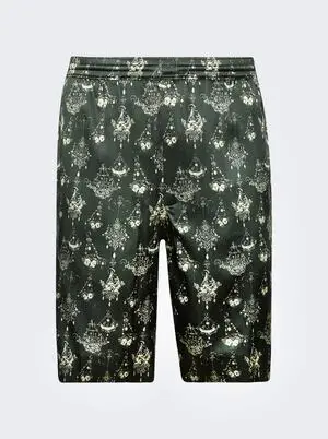 Givenchy Tailored Jogger Short - Dark Green