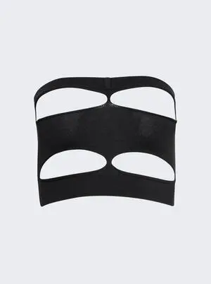 Rick Owens Tanja Bandeau Top - Black
