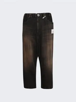 Mihara Yasuhiro Wide Leg Trousers - Black