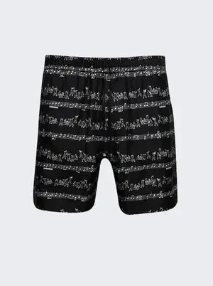 Men's Amiri Black Shorts
