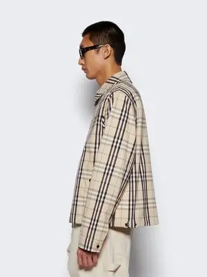 Burberry Check Harrington Jacket