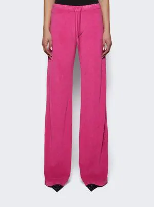 Balenciaga Relaxed Fit Tracksuit Pants - Pink