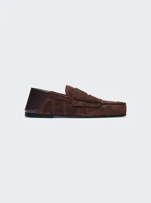 Jacquemus Les Mocassins Carre - Dark Brown