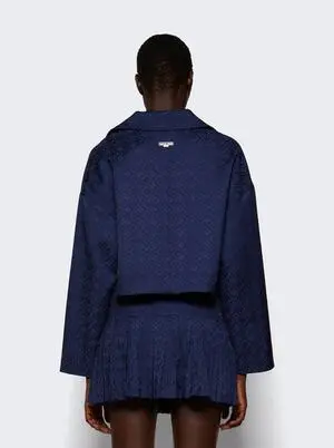 MARINE SERRE Moon Diamond Jacquard Tailoring Vareuse