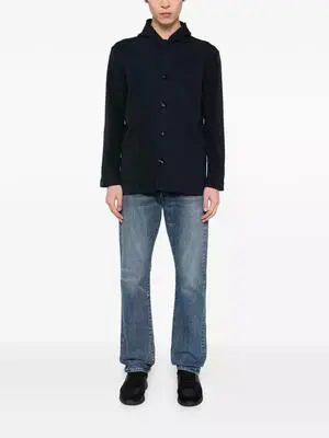 Kiton Hooded Jacket - Blue