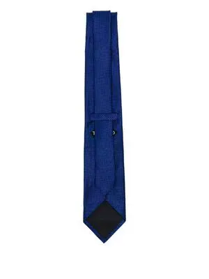 TOM FORD Patterned Neck Tie - Blue