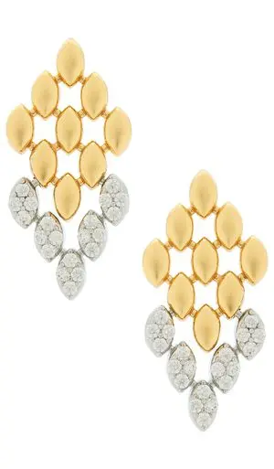 8 Other Reasons Glow Getter Earrings - Gold & Silver