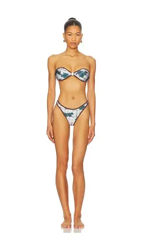 FAE Tallara Bandeau Bikini Top - Posy