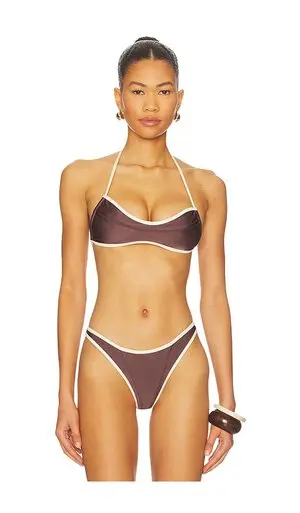 FAE Maya Bikini Top - Mocha