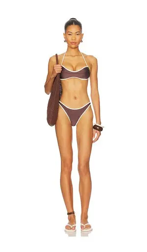 FAE Maya Bikini Top - Mocha
