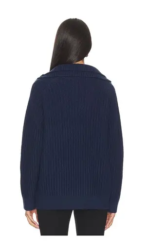 Line & Dot Hendrix Quarter Zip Sweater