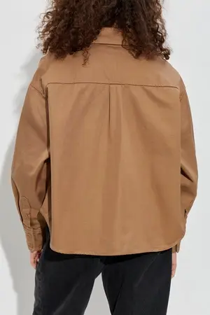 Carhartt Work In Progress Denim Shirt - Brown