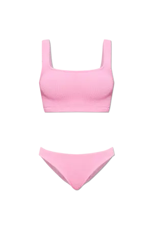 Hunza G Coverage Xandra Two-Piece Swimsuit Pink