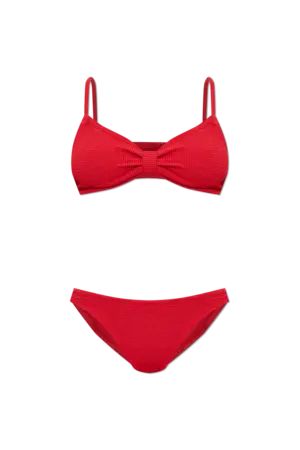 Hunza G Alicia Two-piece Swimsuit - Red