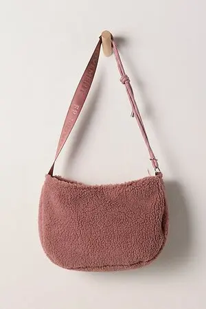 Free People Slopes Sherpa Sling Bag - Gem