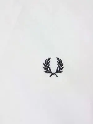 Fred Perry Logo-embroidered Polo Shirt - White