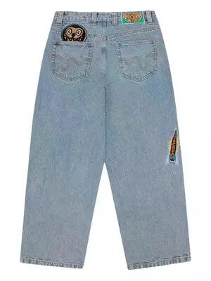 ICECREAM Appliqué Straight Leg Jeans