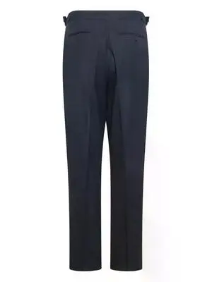 FRANZESE COLLECTION Pleated Trousers - Blue