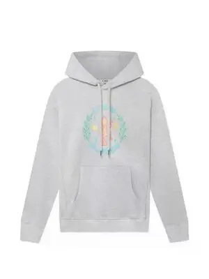 Casablanca Logo Hooded Sweatshirt - Grey