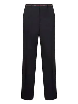 Gucci Belted Wool Trousers
