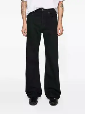 Acne Studios Denim With Leather Patch