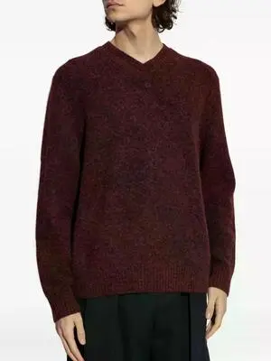 SAMSOE SAMSOE Safloyd V-neck Knitted Sweater