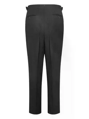 FRANZESE COLLECTION Dart-detail Trousers - Grey