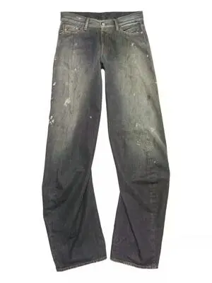Acne Studios Logo-patch Jeans - Grey