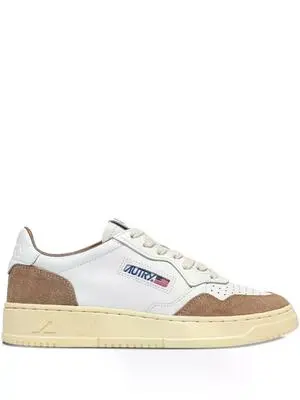 Autry White Leather Trainers