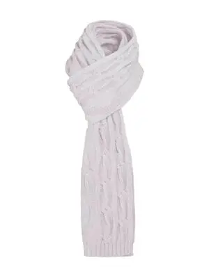 MOORER Samia Cable-knit Scarf