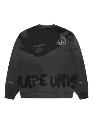 AAPE BY *A BATHING APE® Crew-neck Sweatshirt