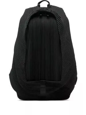 Issey Miyake Pleated-effect Backpack - Black