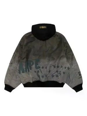AAPE BY *A BATHING APE Star-motif Hooded Jacket
