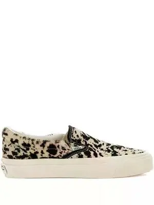 VANS Pony Hair Cowhide Slip-on Sneakers