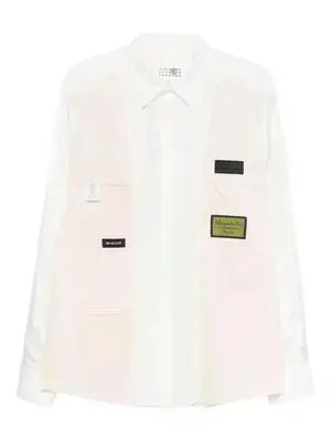 MAISON MARGIELA Long-sleeved Shirt - White