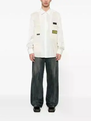 MAISON MARGIELA Logo-patch Shirt