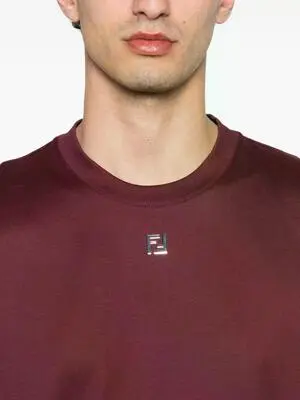 Fendi Logo-plaque T-shirt