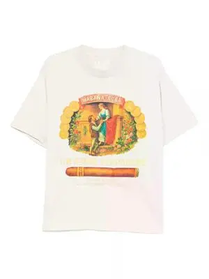 MELT Graphic-printed T-shirt - Neutrals