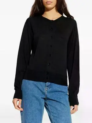 BY MALENE BIRGER Montie Buttoned Cardigan - Black