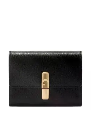 Furla Small Iride Grained Wallet - Black