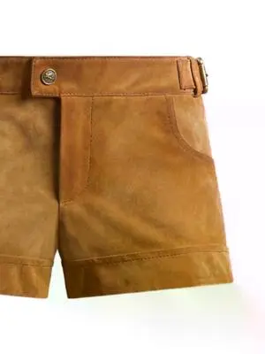 Etro Suede Shorts