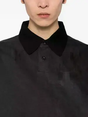 AGOLDE Marus Rugby Sweatshirt - Black